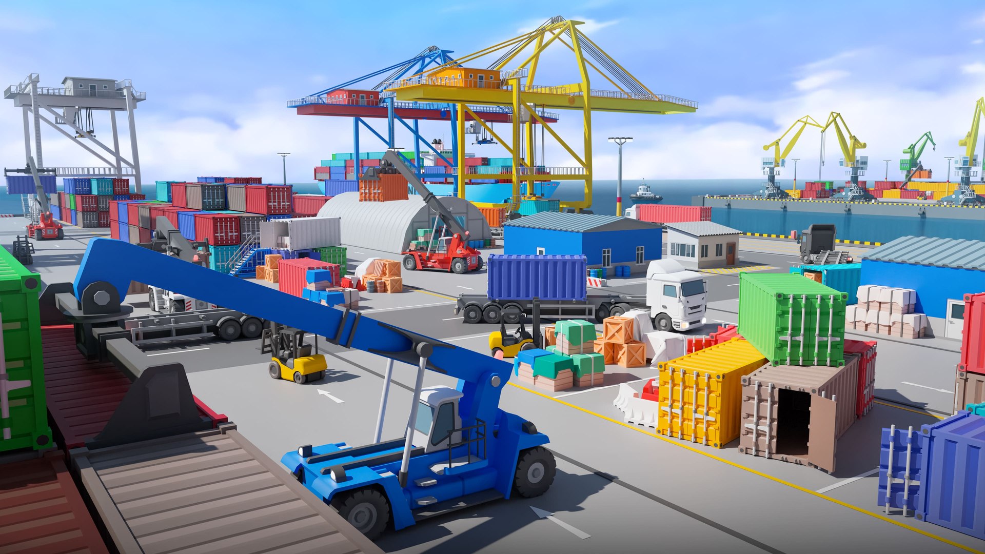 3D Port 1 model - TurboSquid 2131237