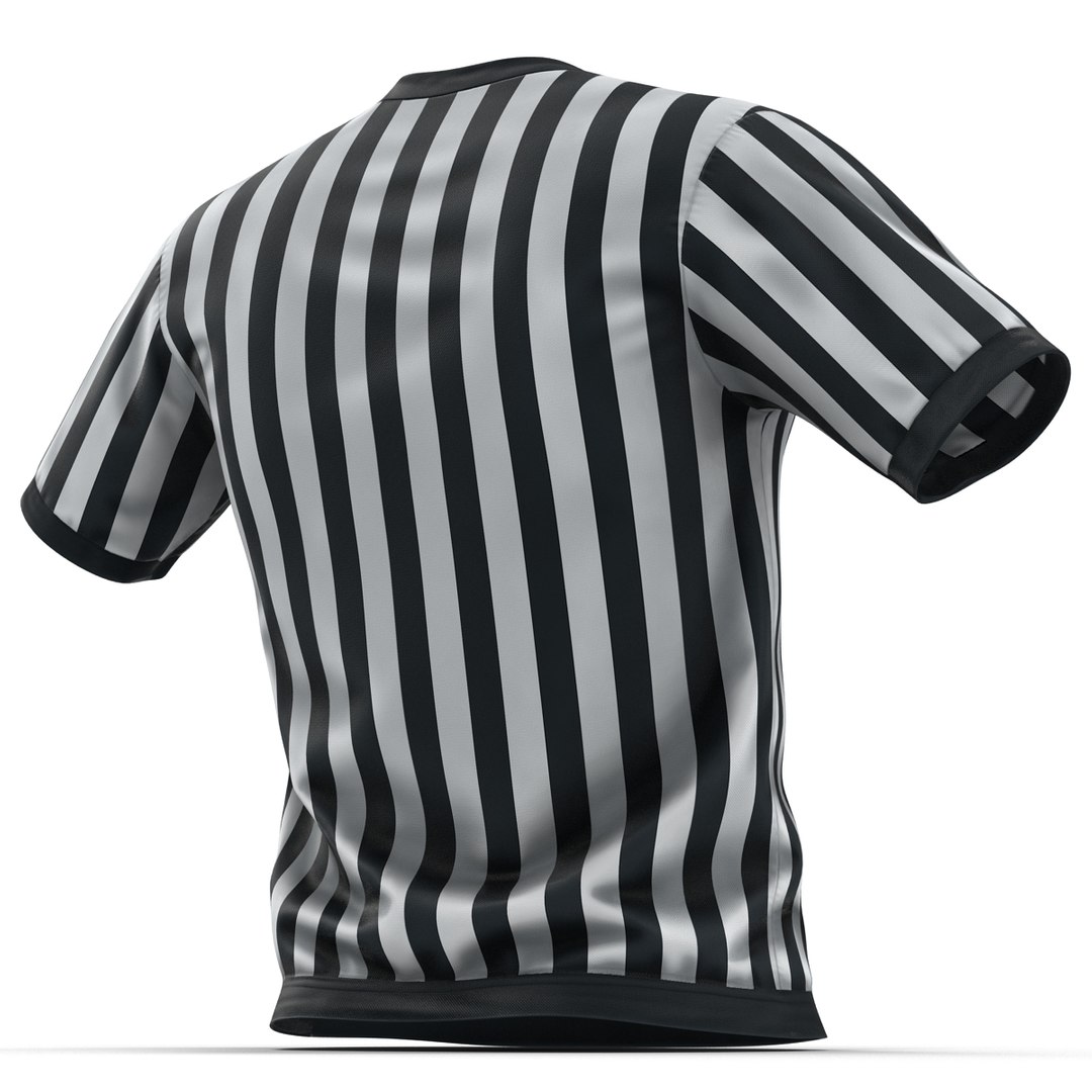 3d refere shirt model