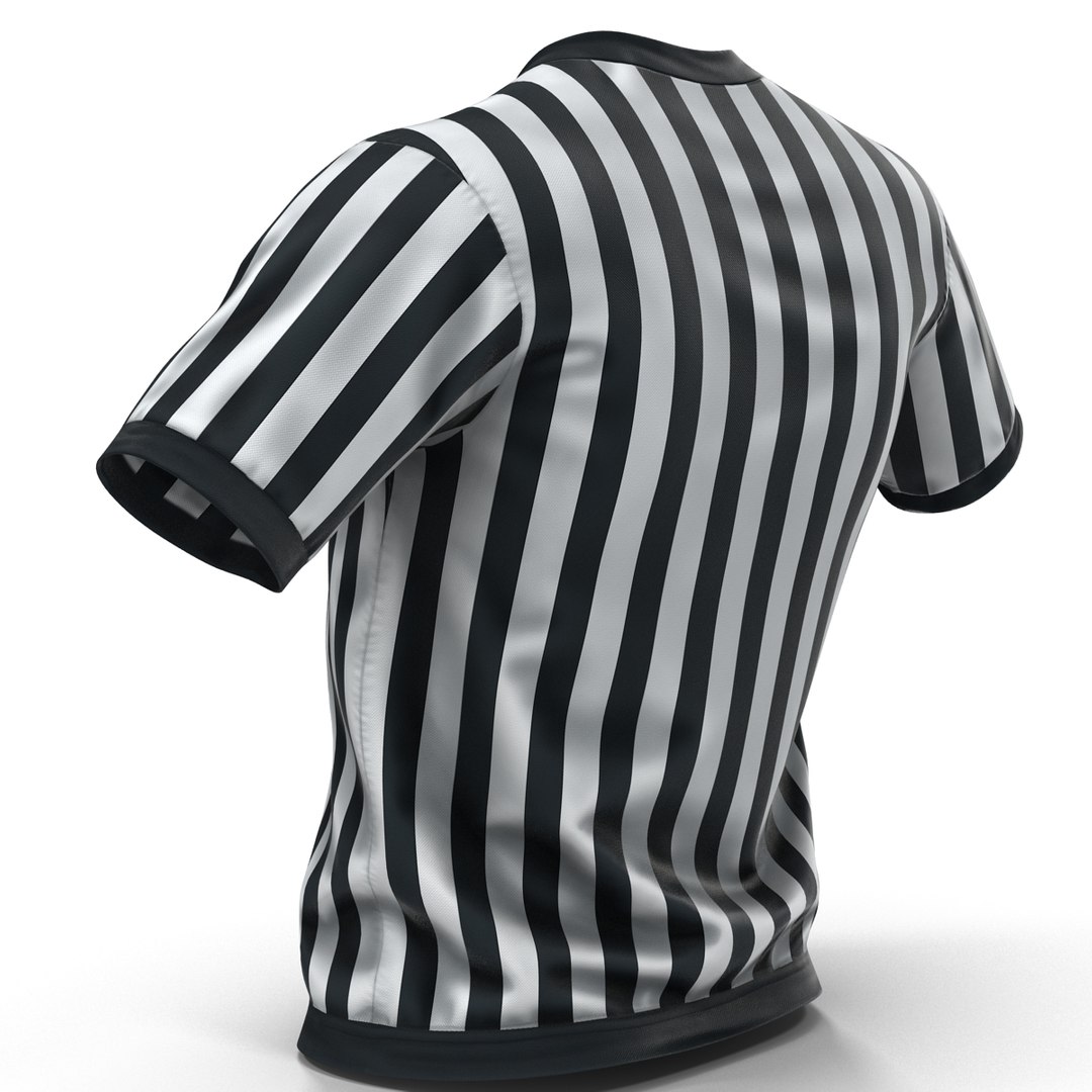 3d refere shirt model