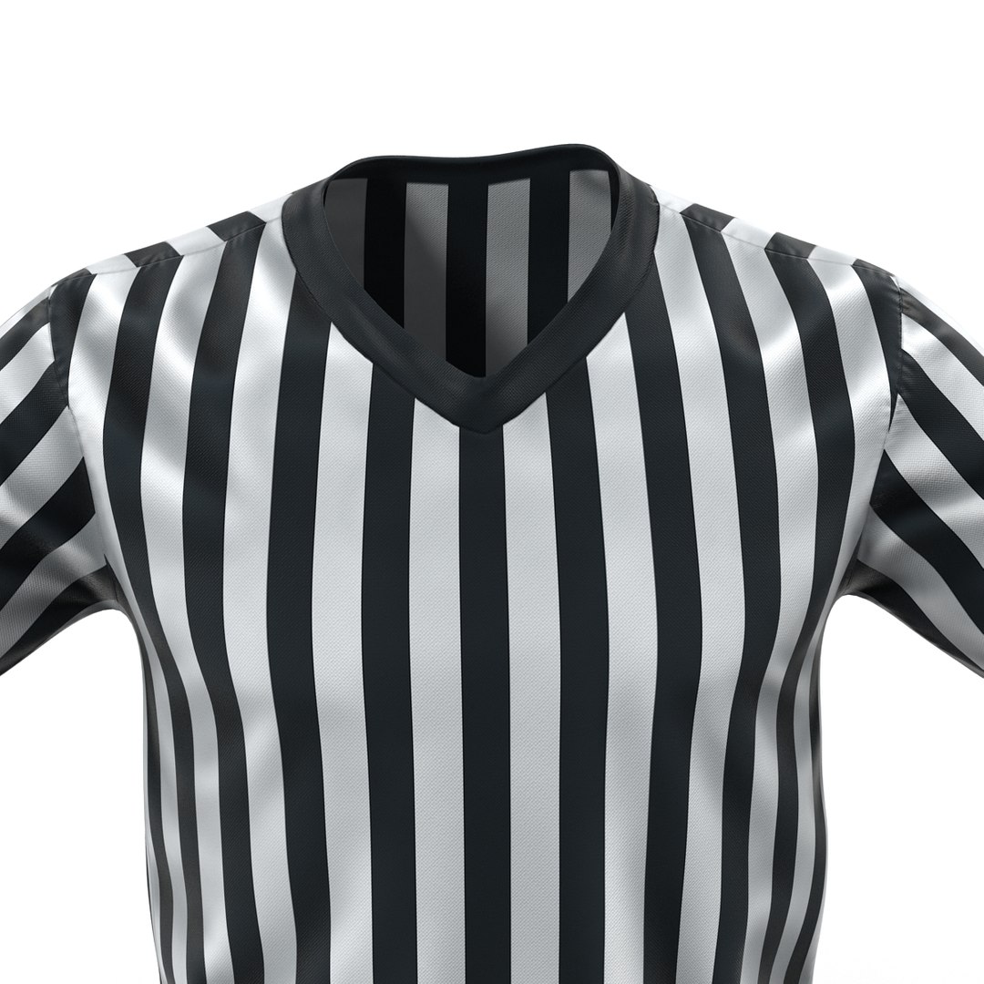 3d refere shirt model