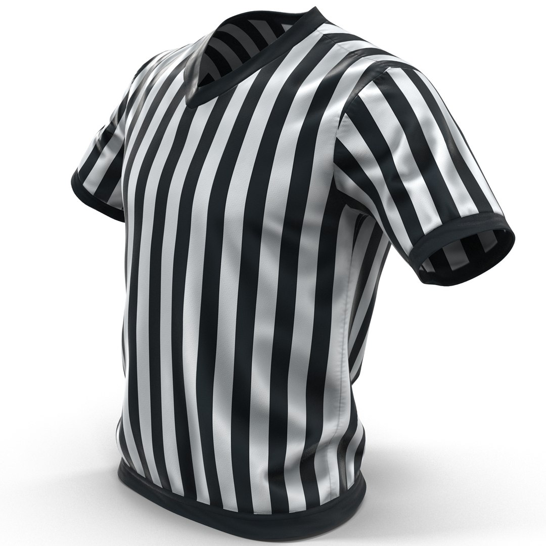 3d refere shirt model