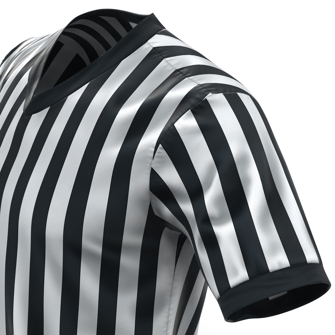 3d refere shirt model