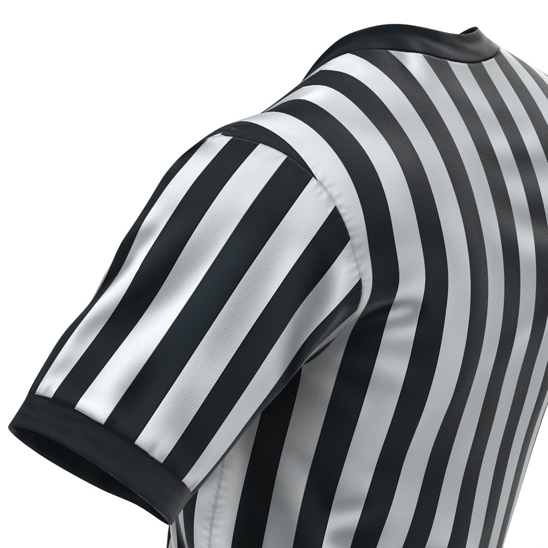 3d refere shirt model