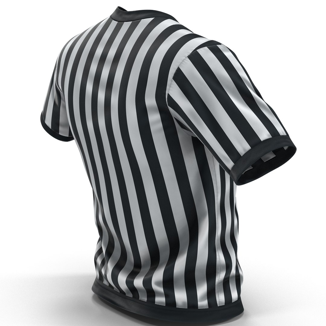 3d refere shirt model