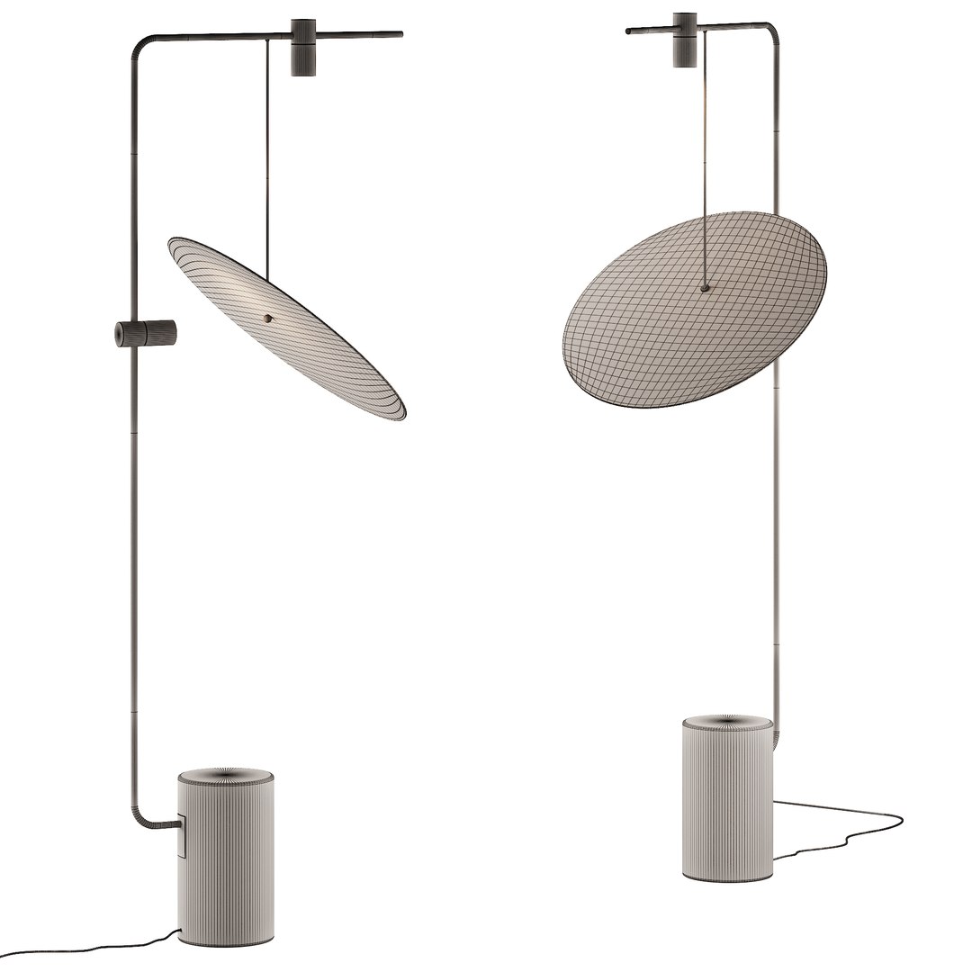 374 Lighting Fixtures 30 The Moon Floor Lamp 3D Model - TurboSquid 2095039