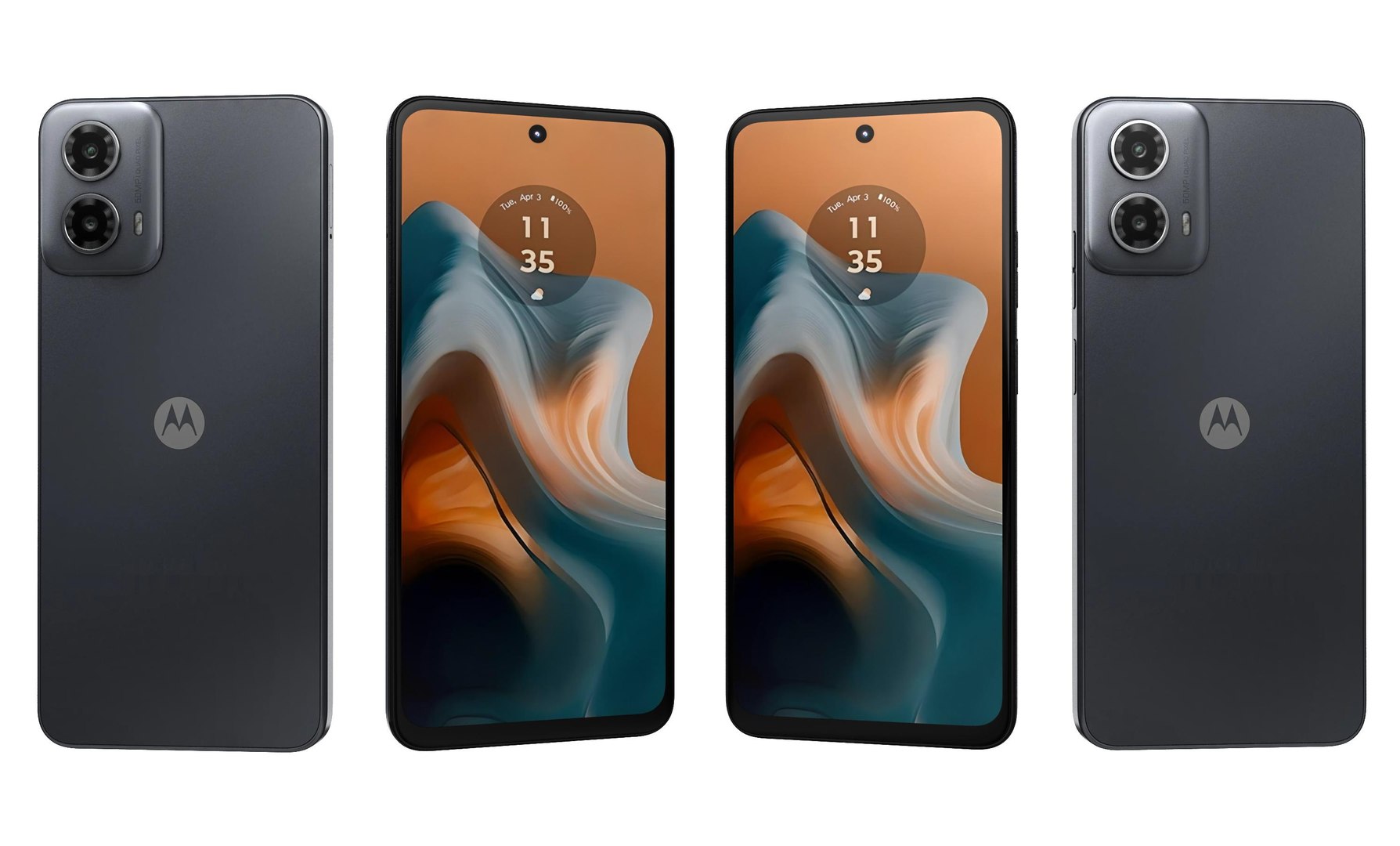 Motorola Moto G34 5G Black 3D Model - TurboSquid 2184455