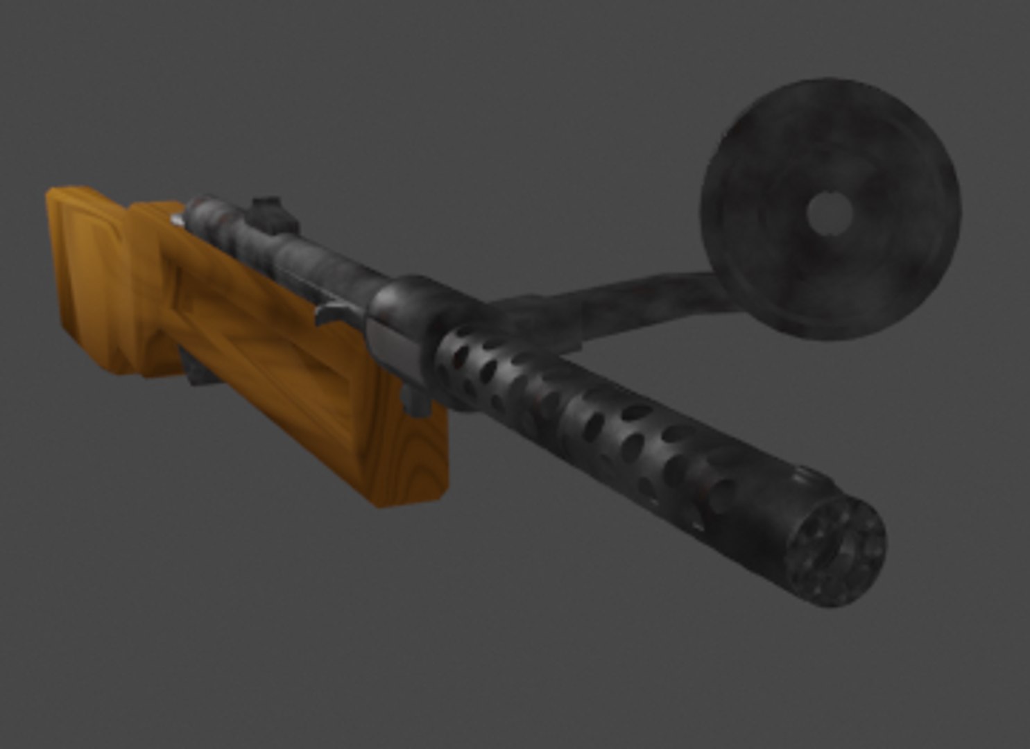 3D Mp-18 Submachine Gun - TurboSquid 1506436