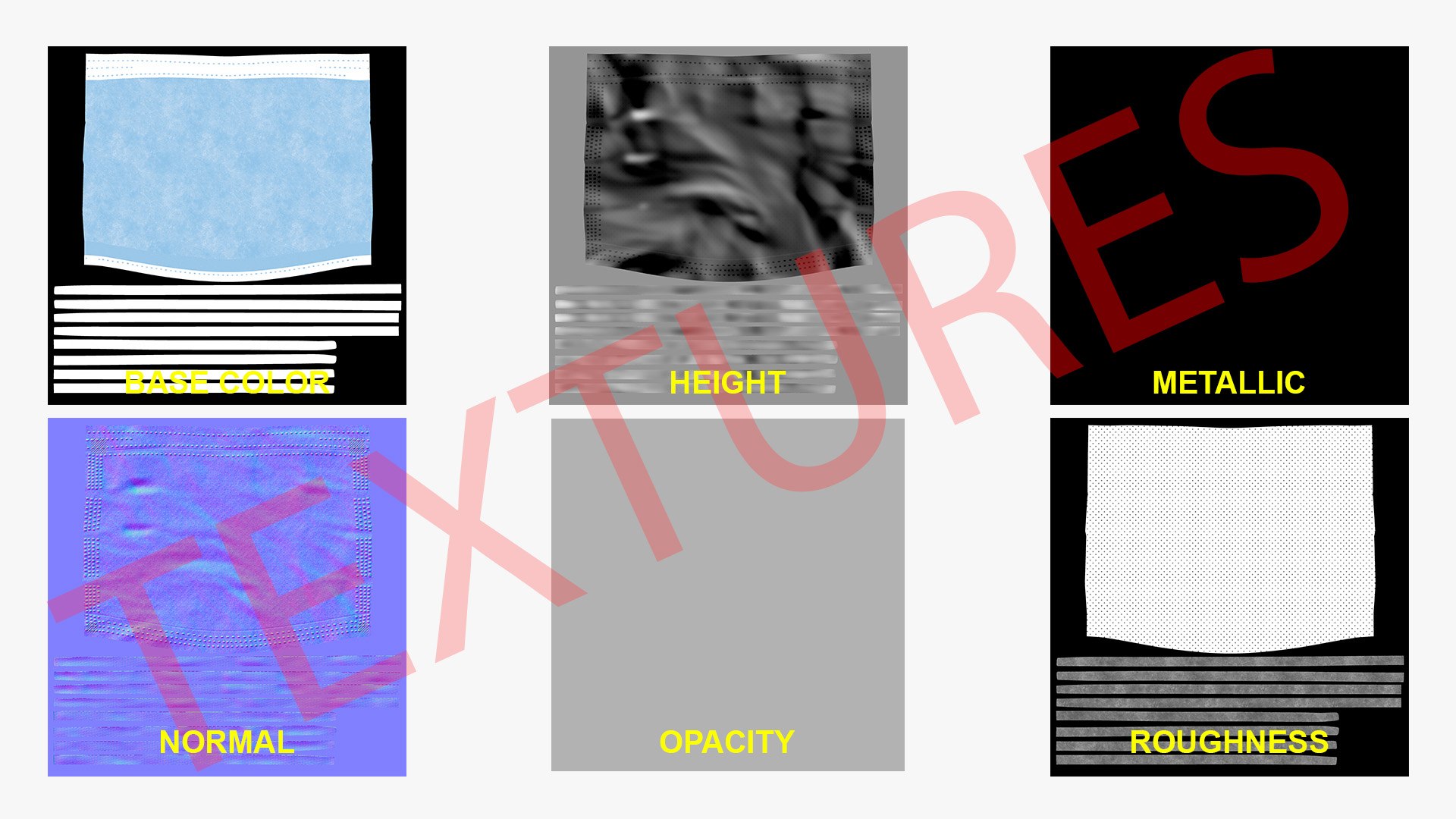 3D Model Medical Mask - TurboSquid 1885633