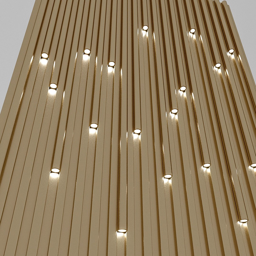 3D Model Lighting Wall Panel - TurboSquid 1447711