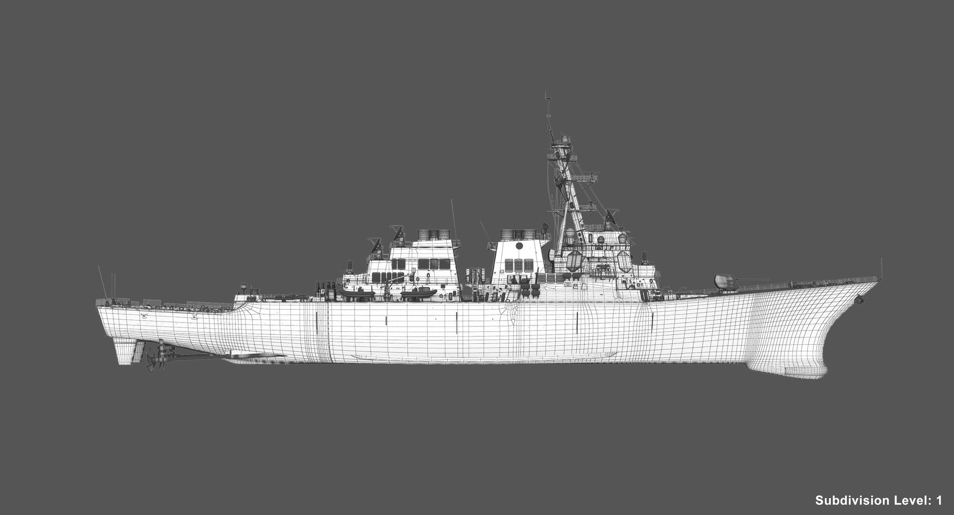 3D 2 uss cole ddg - TurboSquid 1404490