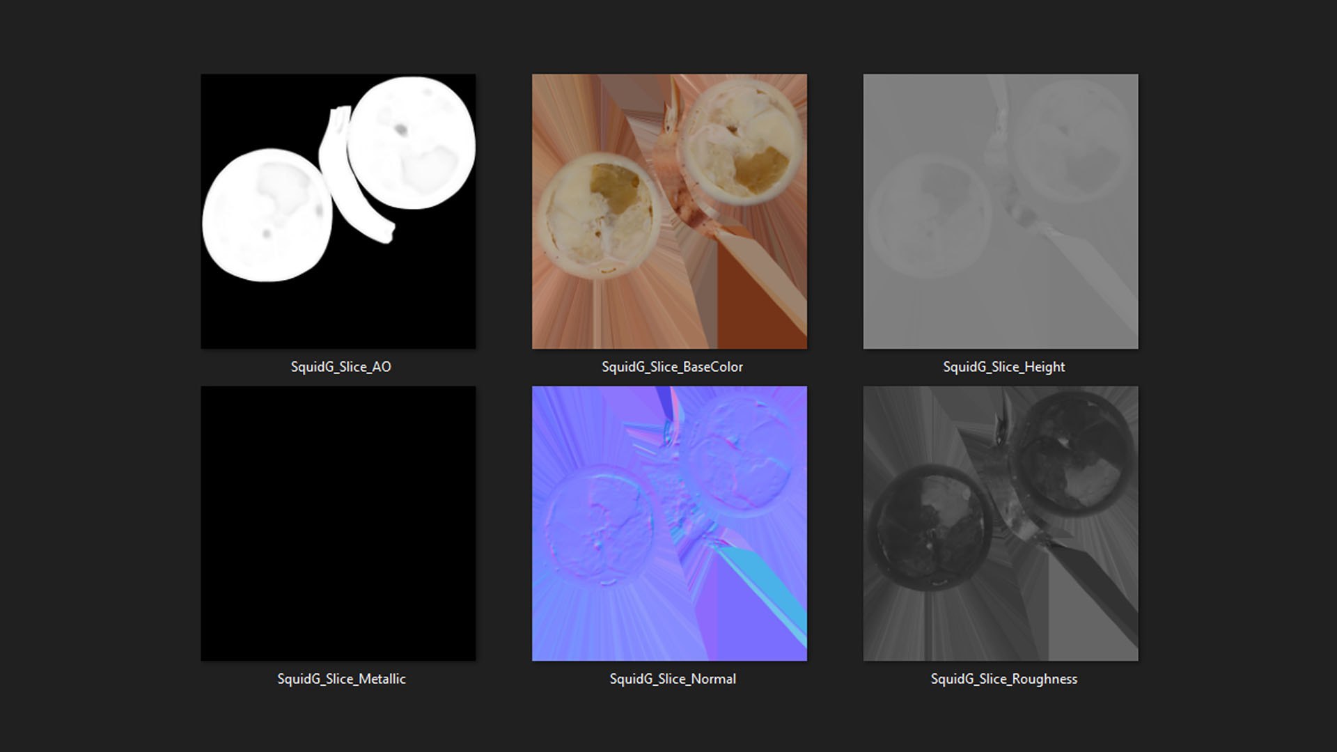 Grilled Squid Slice 3D - TurboSquid 2190227