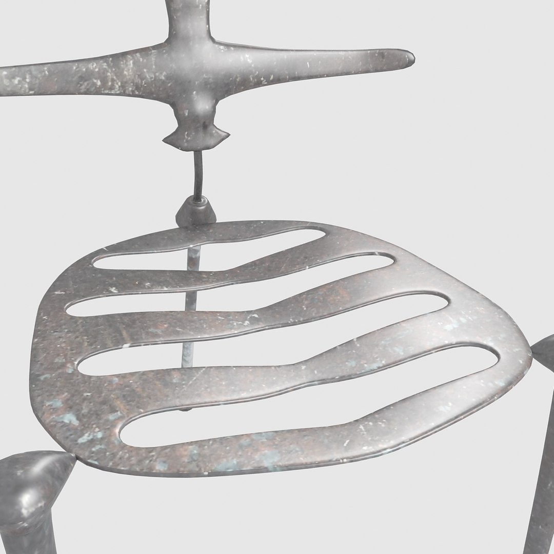 3d Model Chair Skeleton