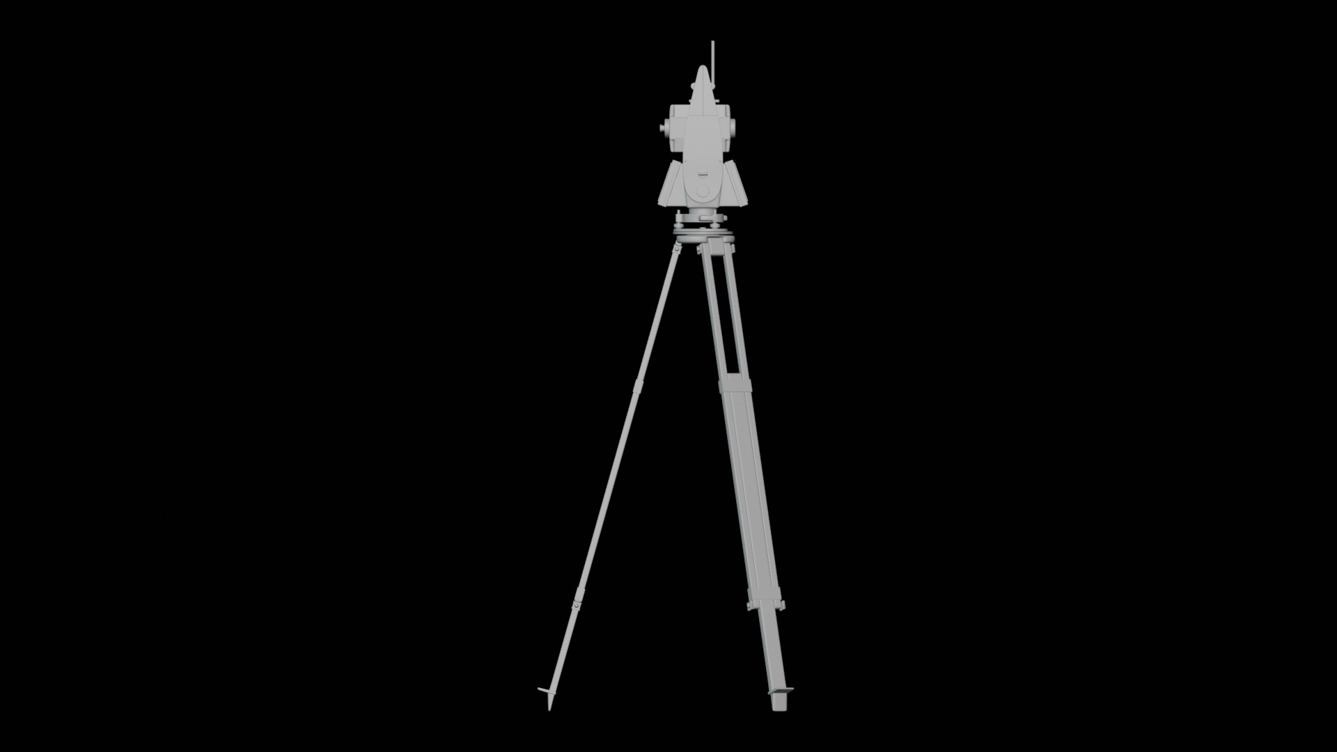 Theodolite Total Station 3D Model - TurboSquid 2262843