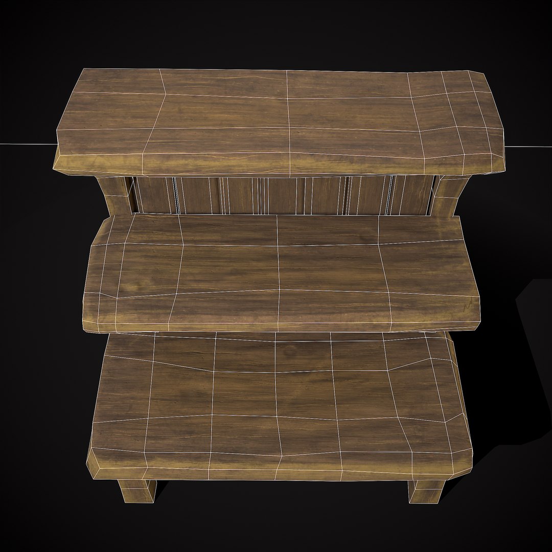 Workshop Shelf 3D Model - TurboSquid 2197156