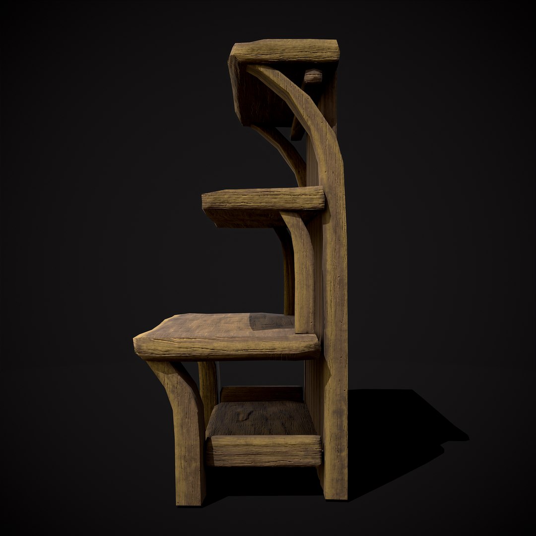 Workshop Shelf 3D Model - TurboSquid 2197156