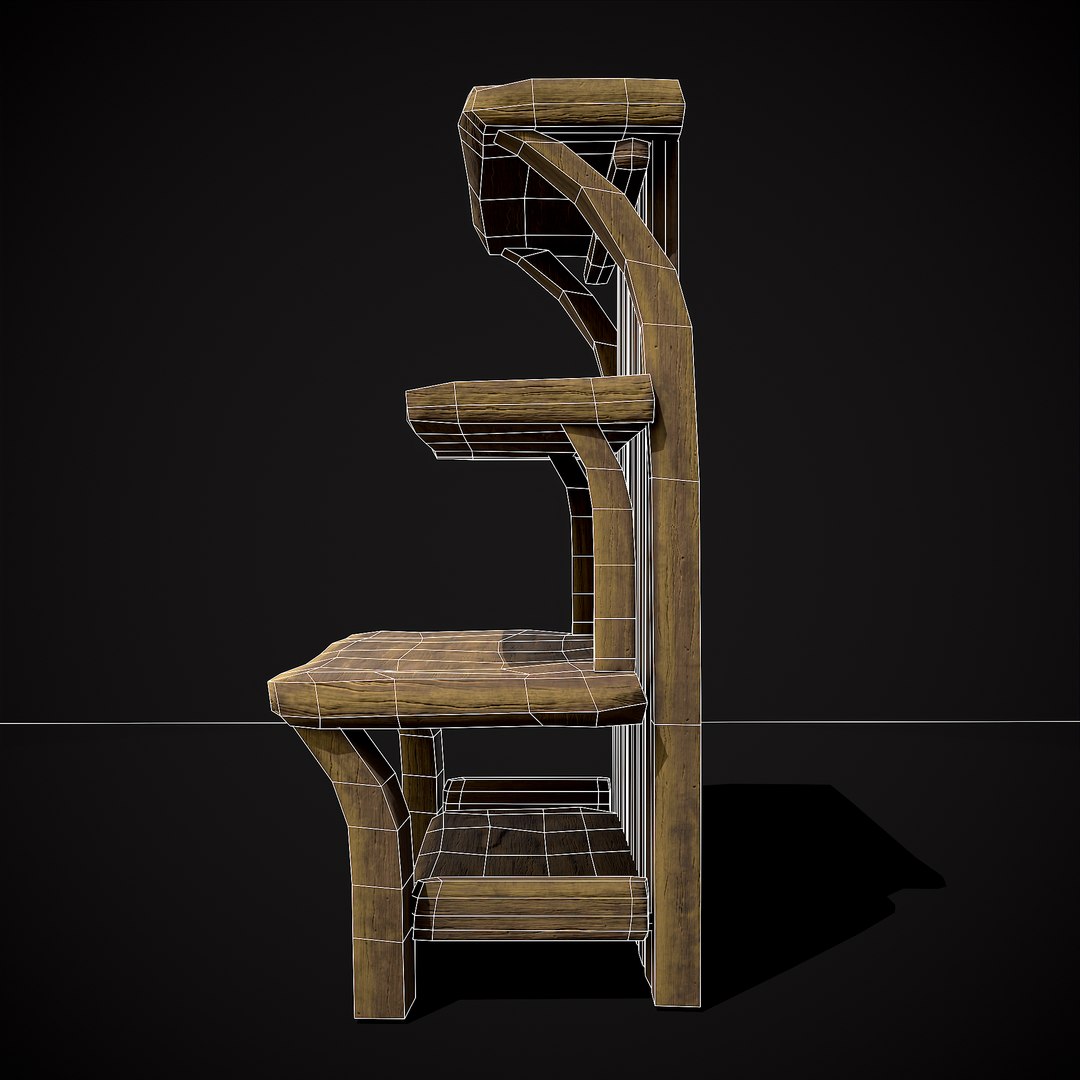 Workshop Shelf 3D Model - TurboSquid 2197156