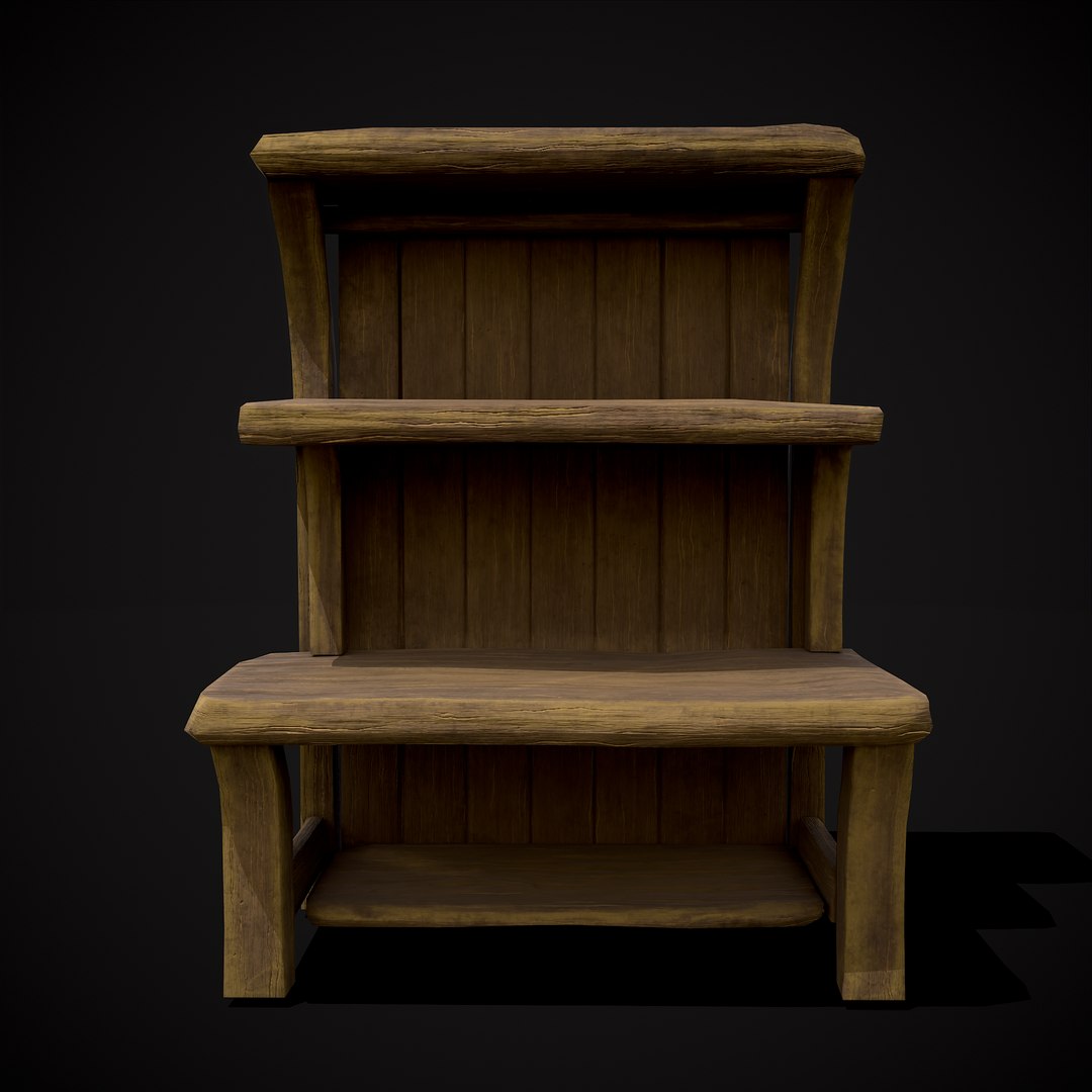 Workshop Shelf 3D Model - TurboSquid 2197156