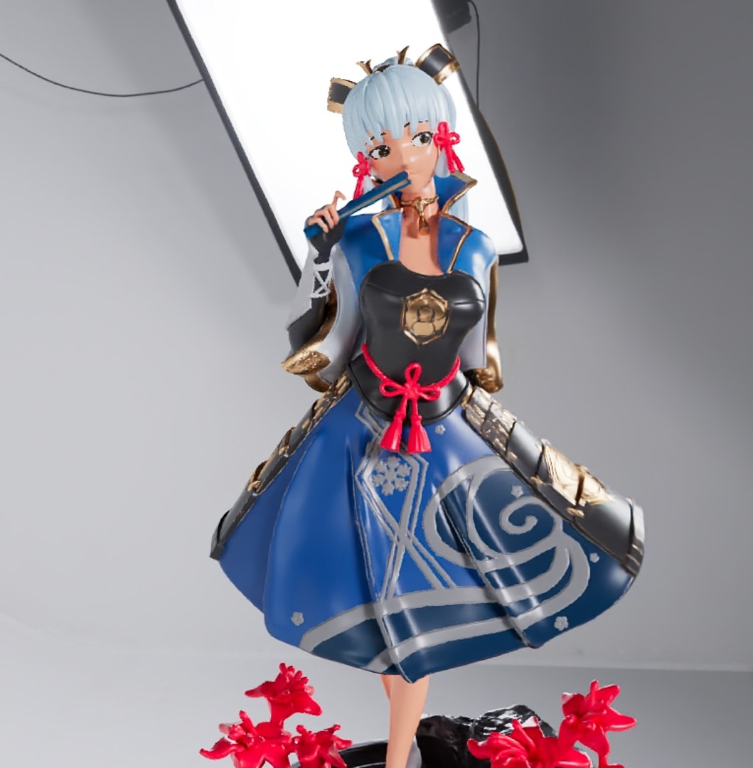 3D Yuanshen Linghua Model Figure - TurboSquid 2376481