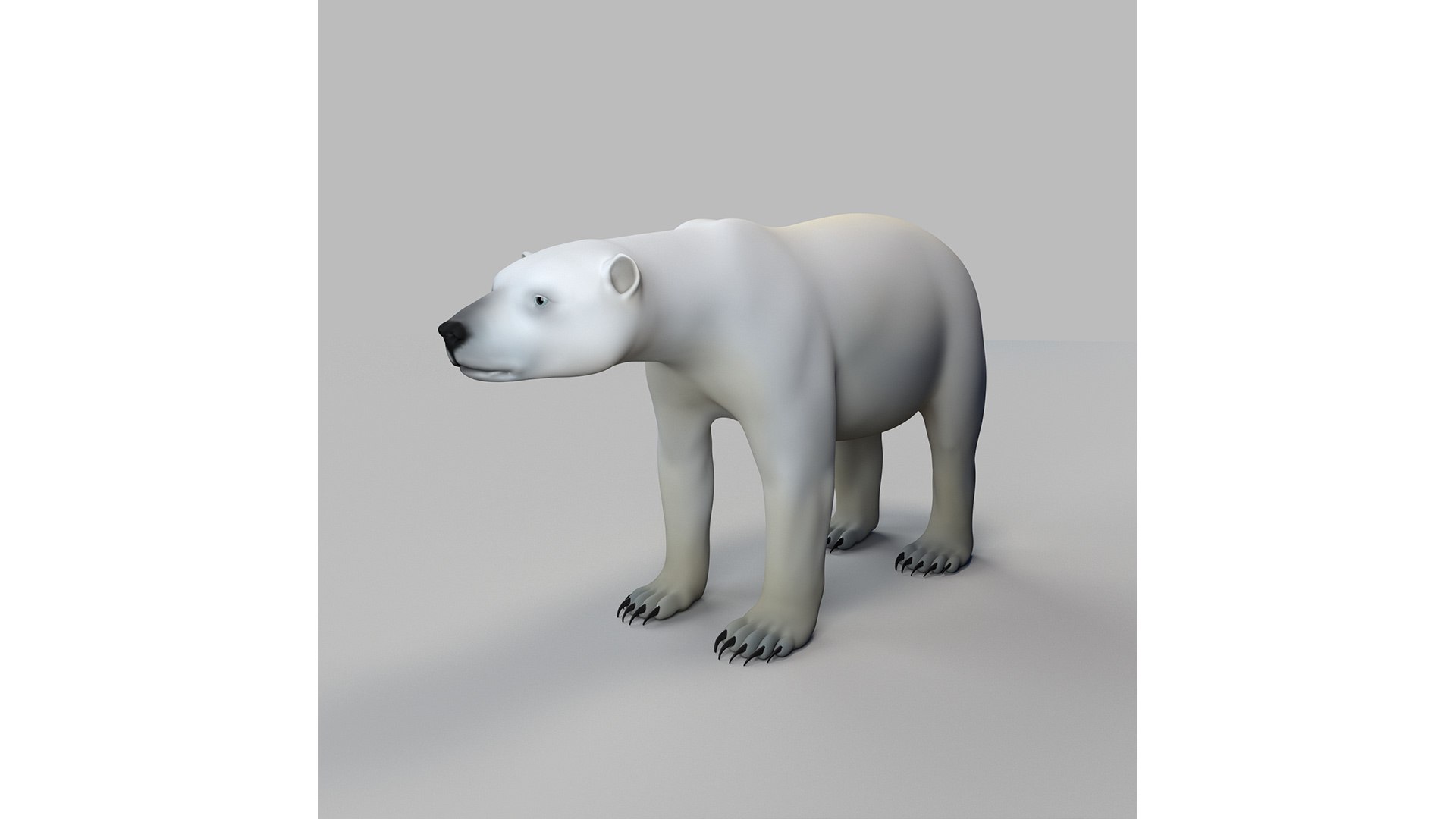 Polar Bear 3D Model - TurboSquid 1616264