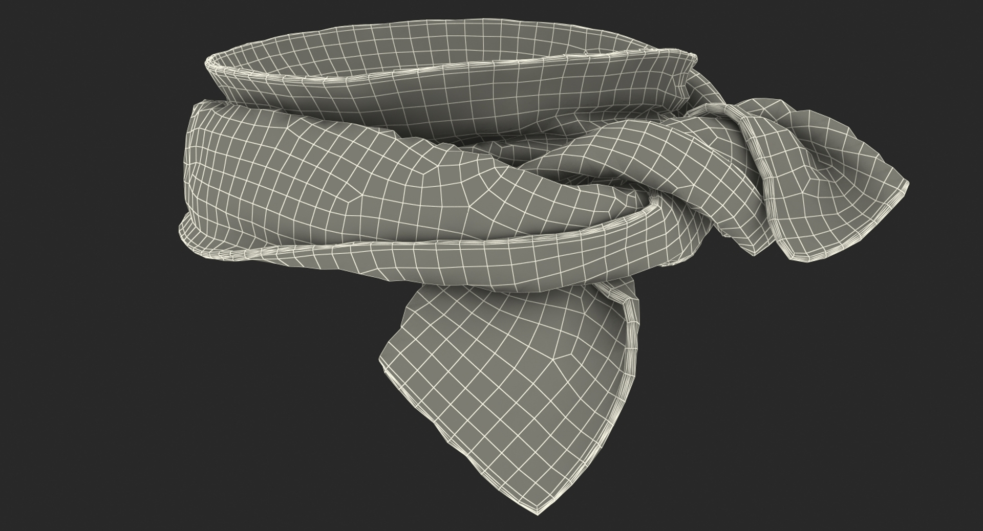 3D colored scarf model - TurboSquid 1358018