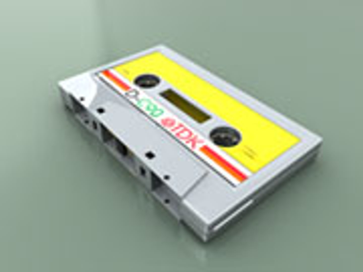 Cassette Tape 3d Model