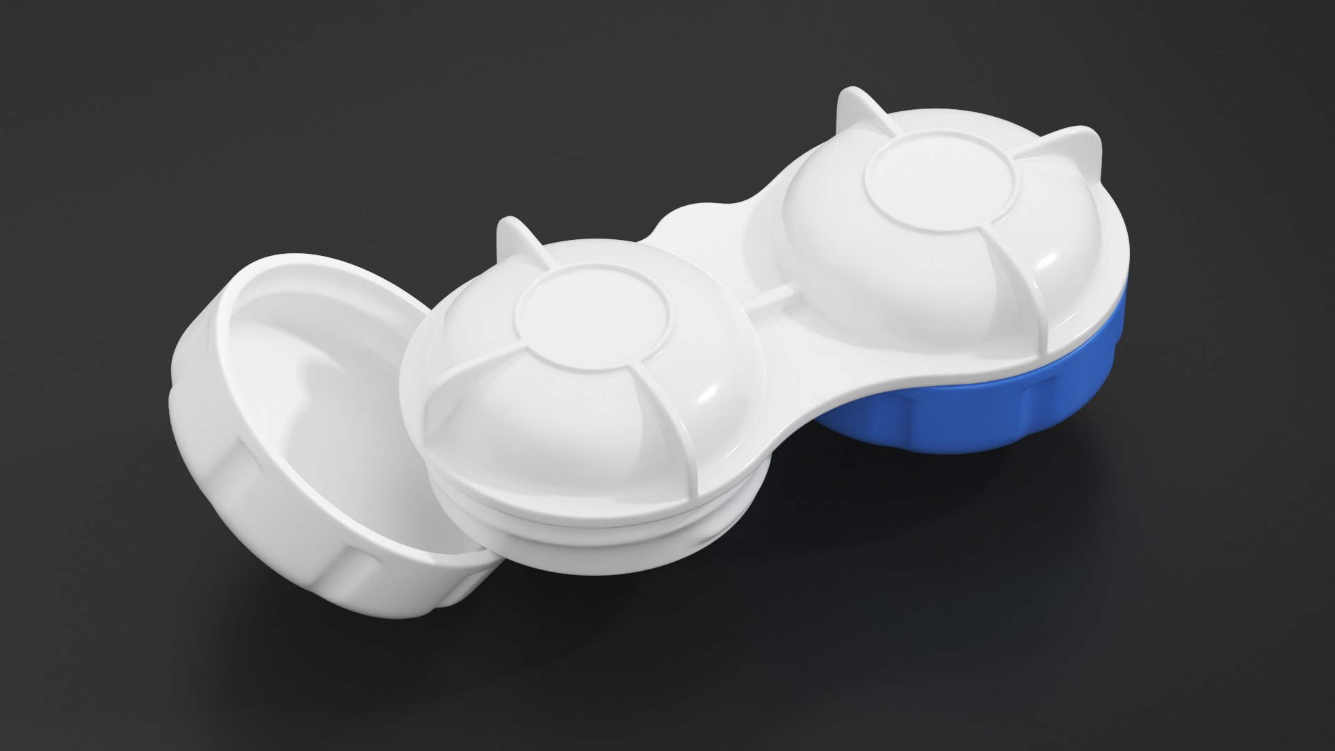 3D Container With Contact Lenses Model - TurboSquid 2000253