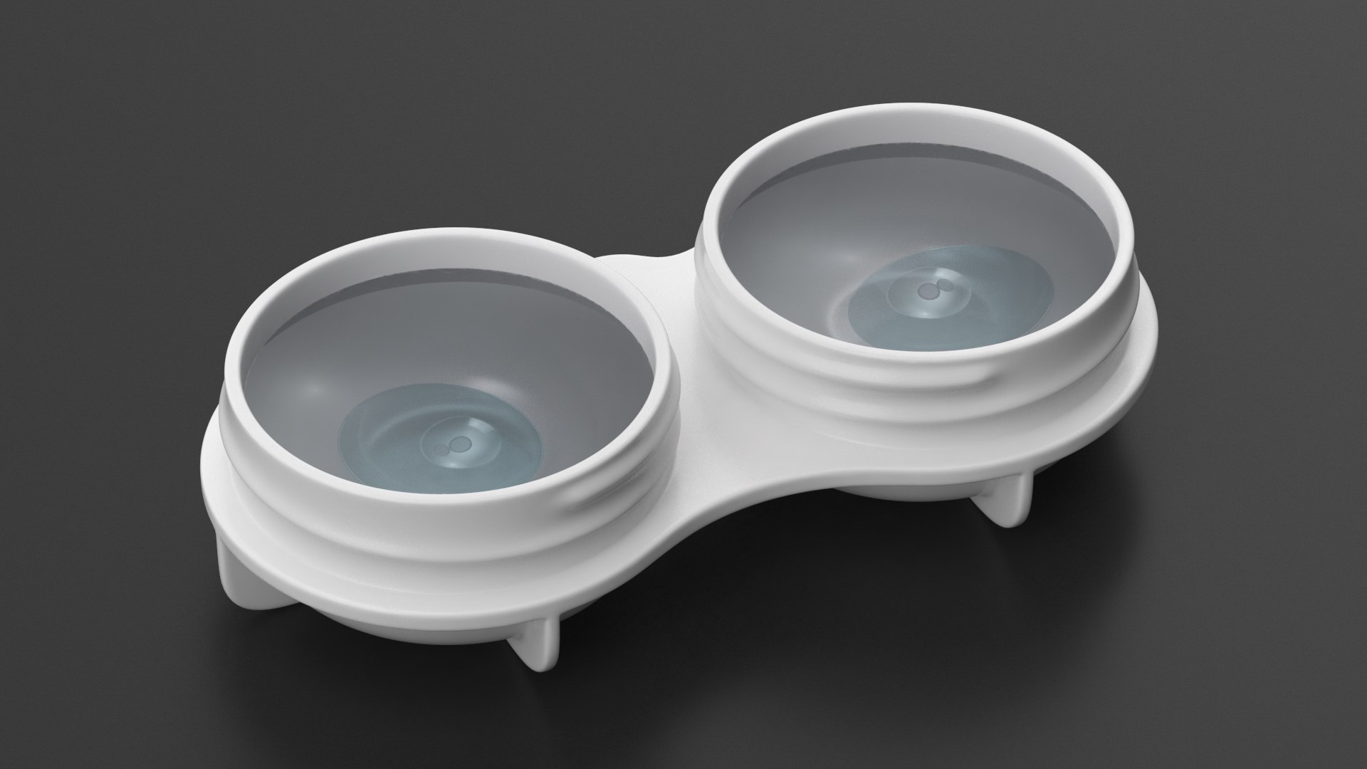 3D Container With Contact Lenses Model - TurboSquid 2000253