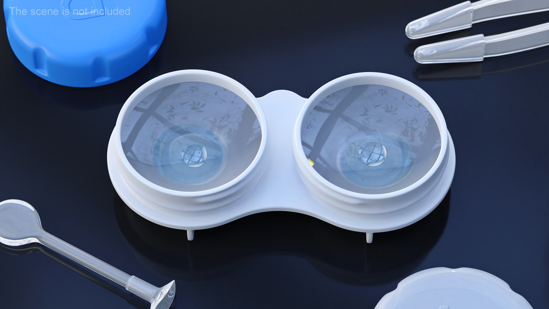 3D Container With Contact Lenses Model - TurboSquid 2000253