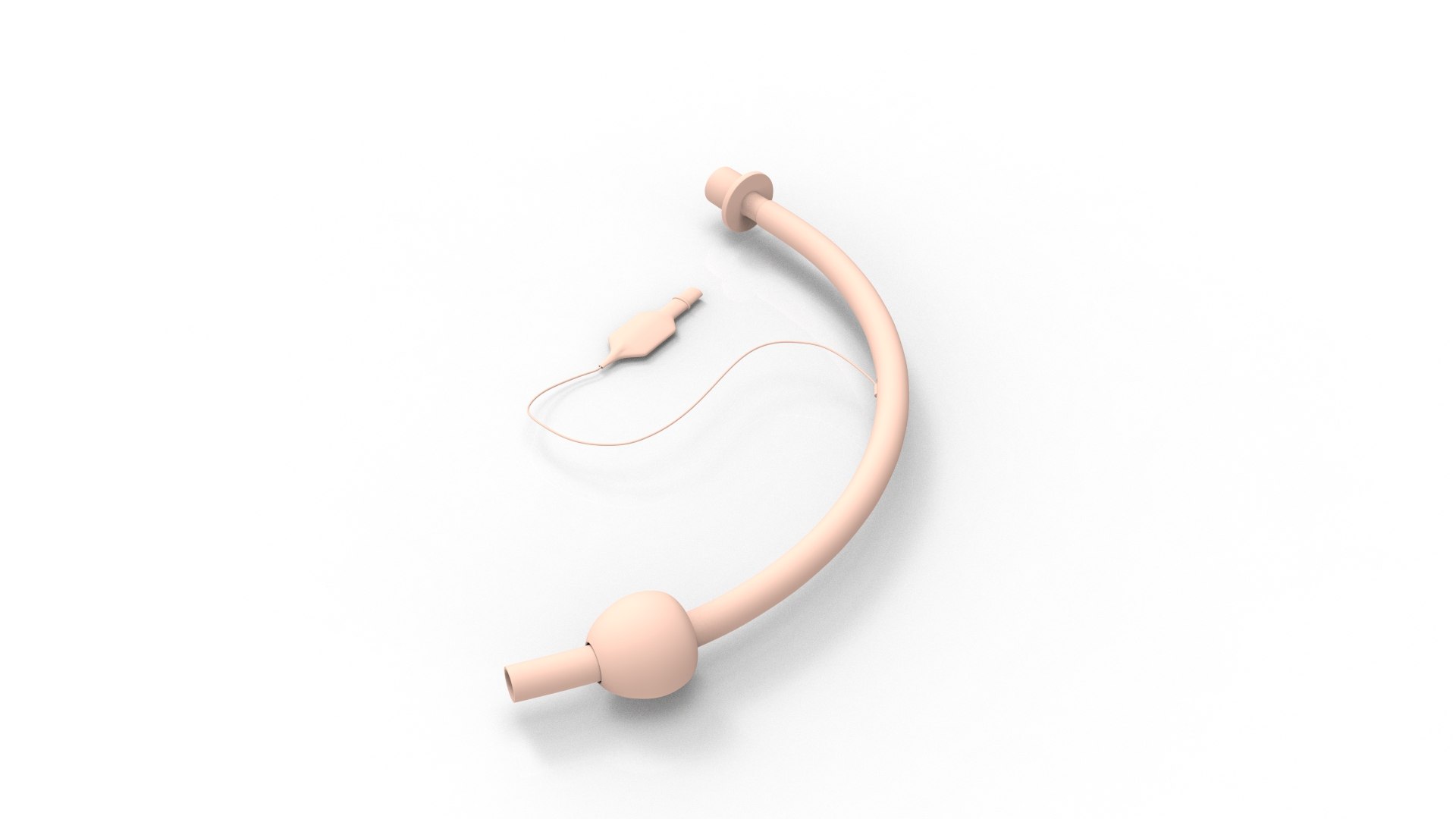Endotracheal Tube 3D Model - TurboSquid 2168544