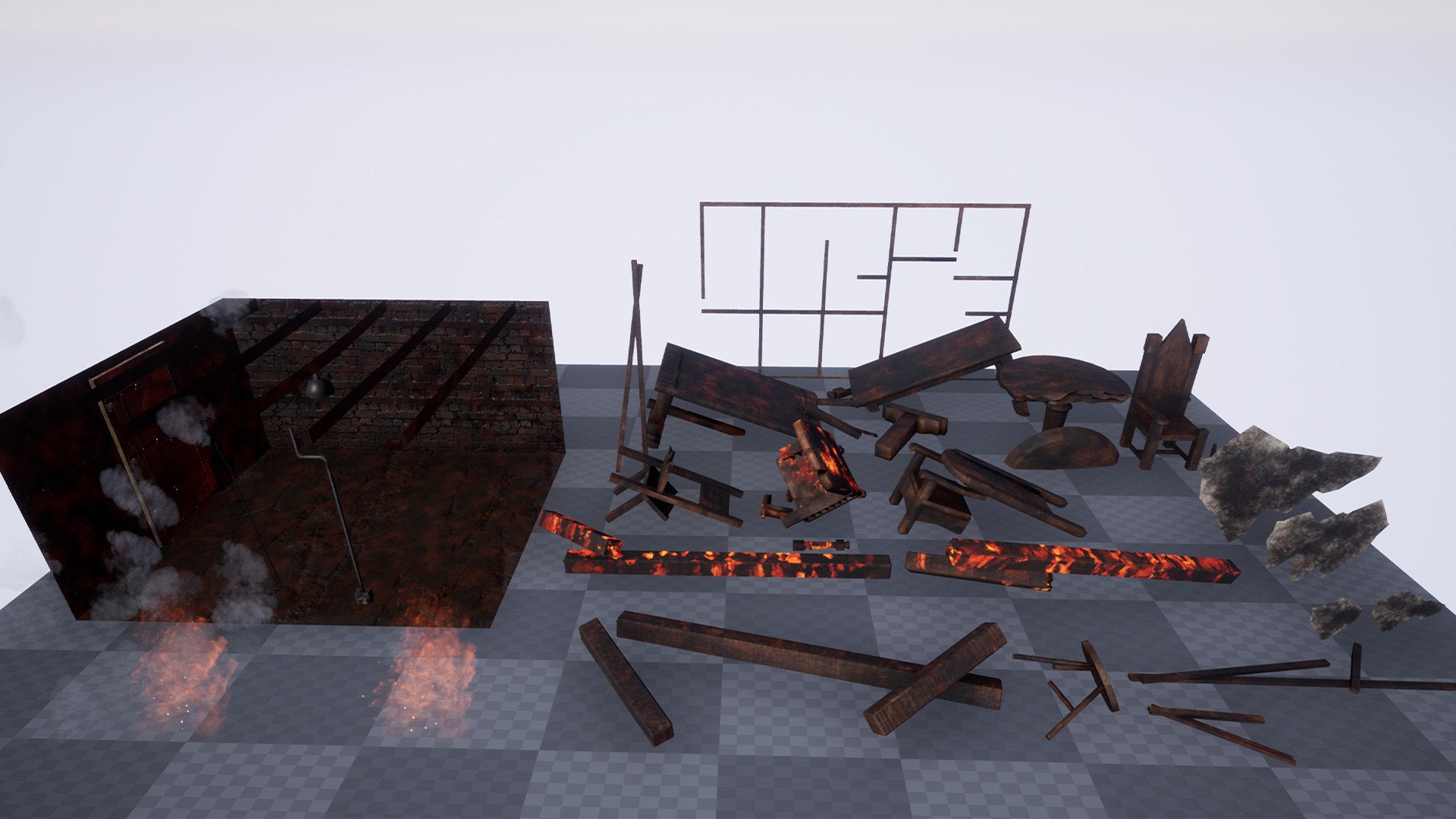 Burned Props 26 Assets 3D Model - TurboSquid 2114438