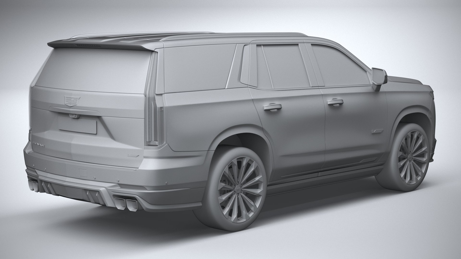 Cadillac Escalade V 2025 Model - TurboSquid 2290809