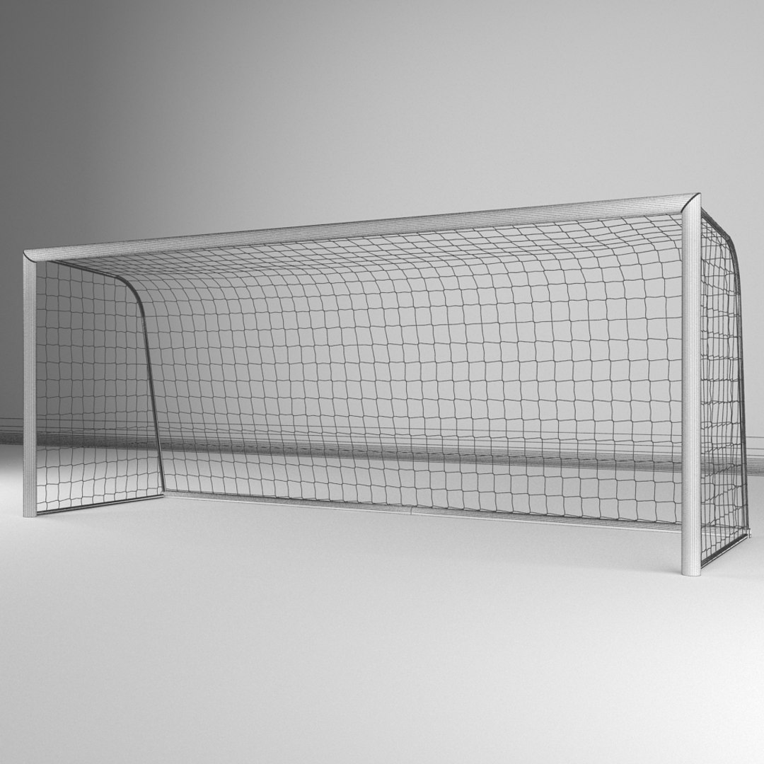 3d Model Of Soccer Goal
