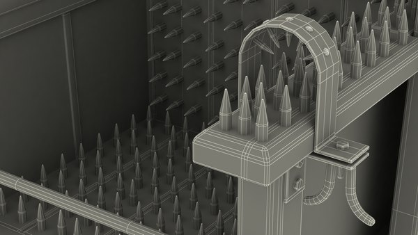 Medieval Spiked Torture Chair model - TurboSquid 1738090