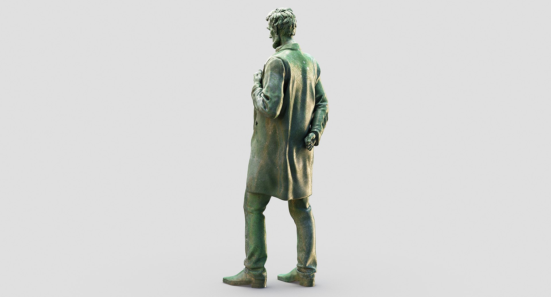 3D Abraham Statue - TurboSquid 1194576