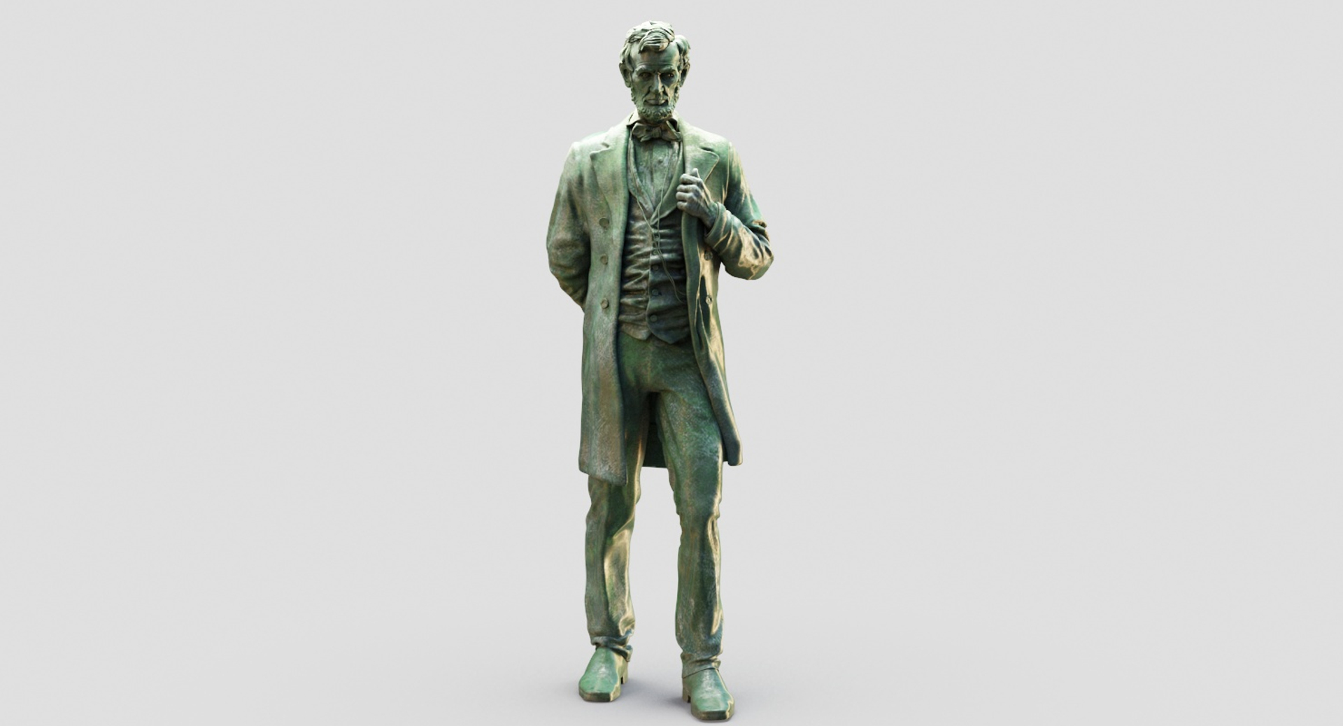 3D Abraham Statue - TurboSquid 1194576