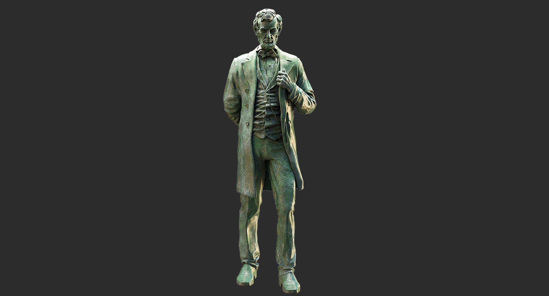 3D abraham statue - TurboSquid 1194576