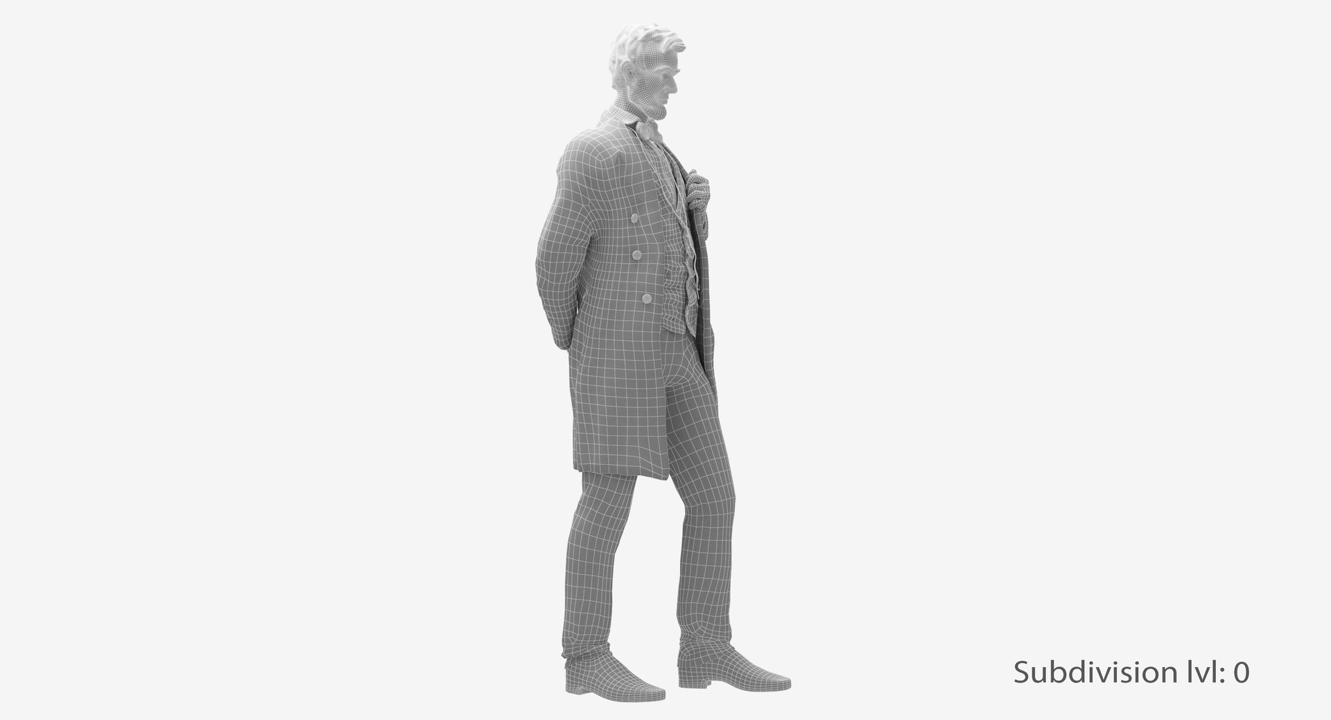 3D Abraham Statue - TurboSquid 1194576