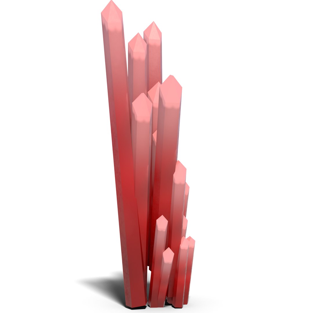 Red Crystal 3D - TurboSquid 2091432