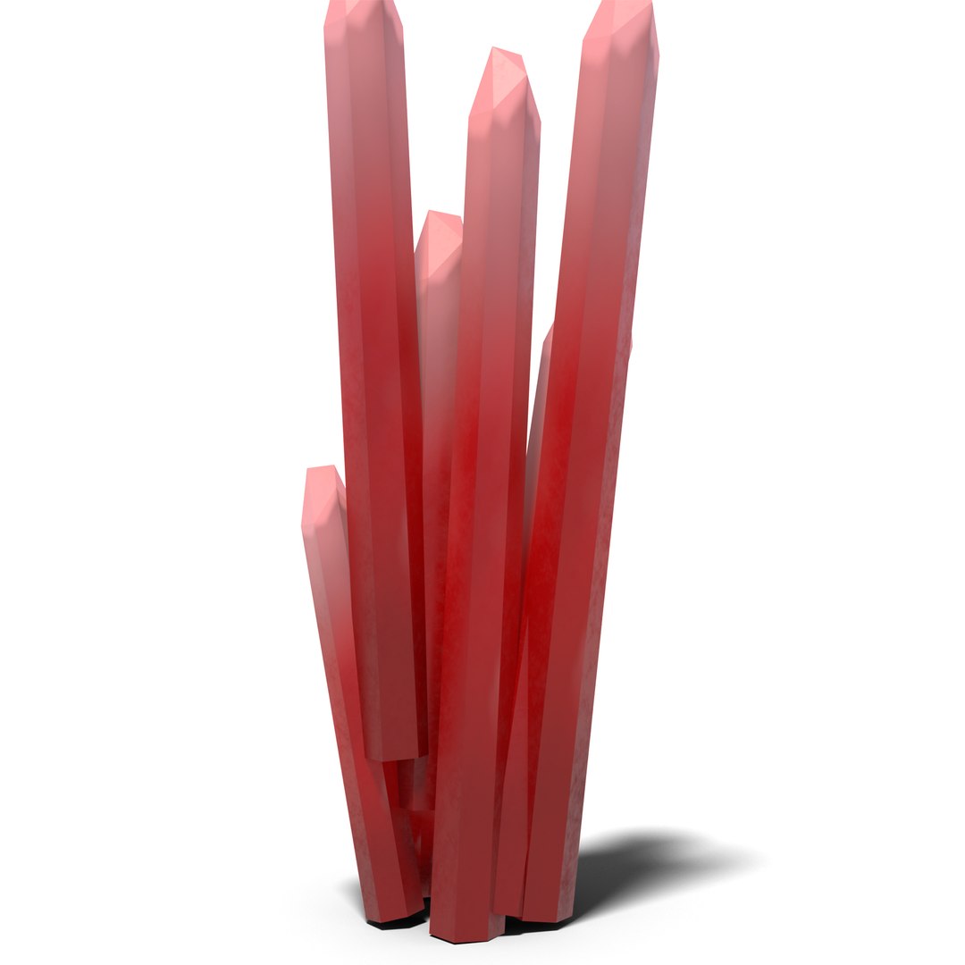 Red Crystal 3D - TurboSquid 2091432