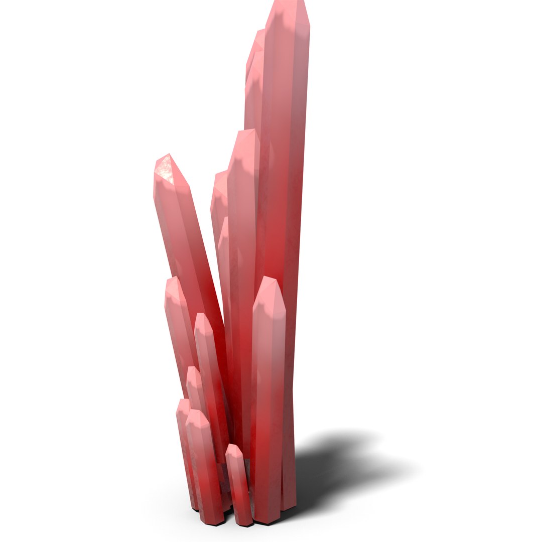 Red Crystal 3D - TurboSquid 2091432