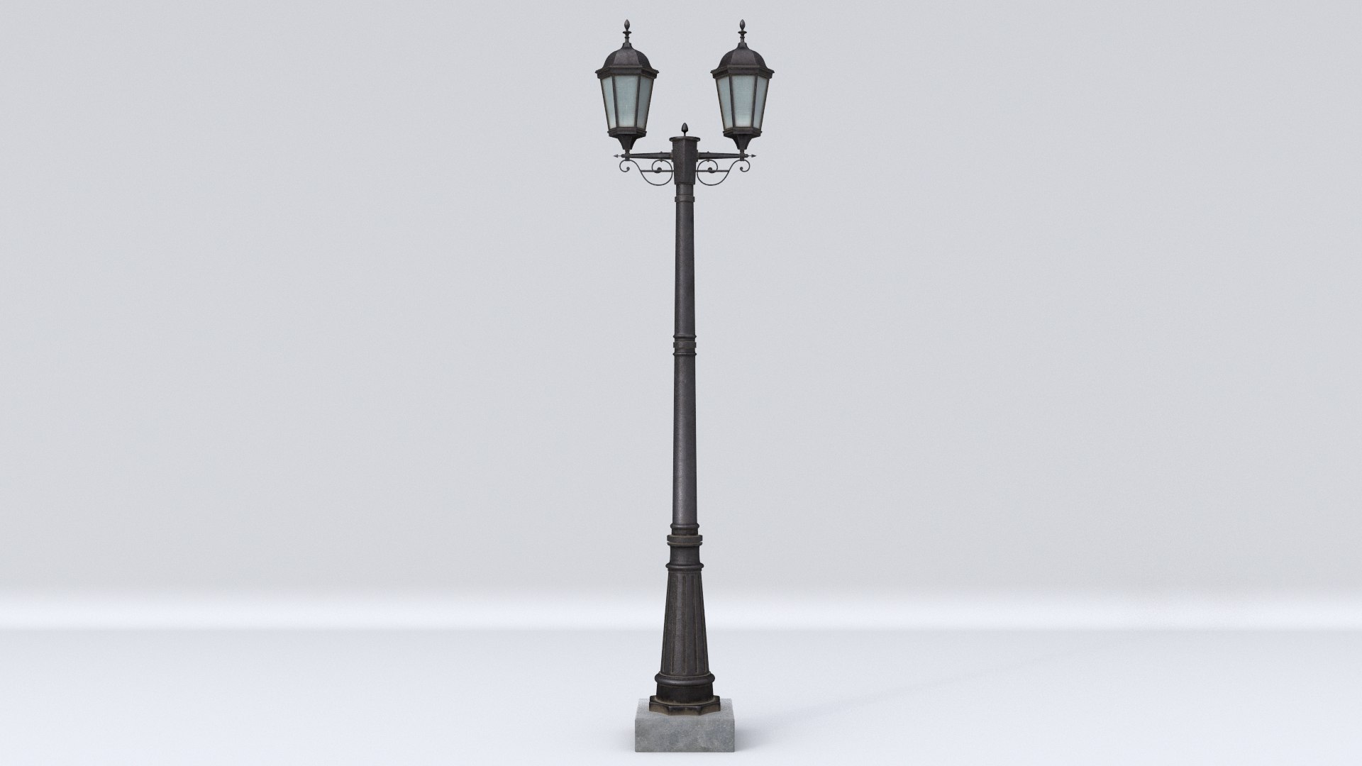 3D Street Light 1 HD Model - TurboSquid 1977901