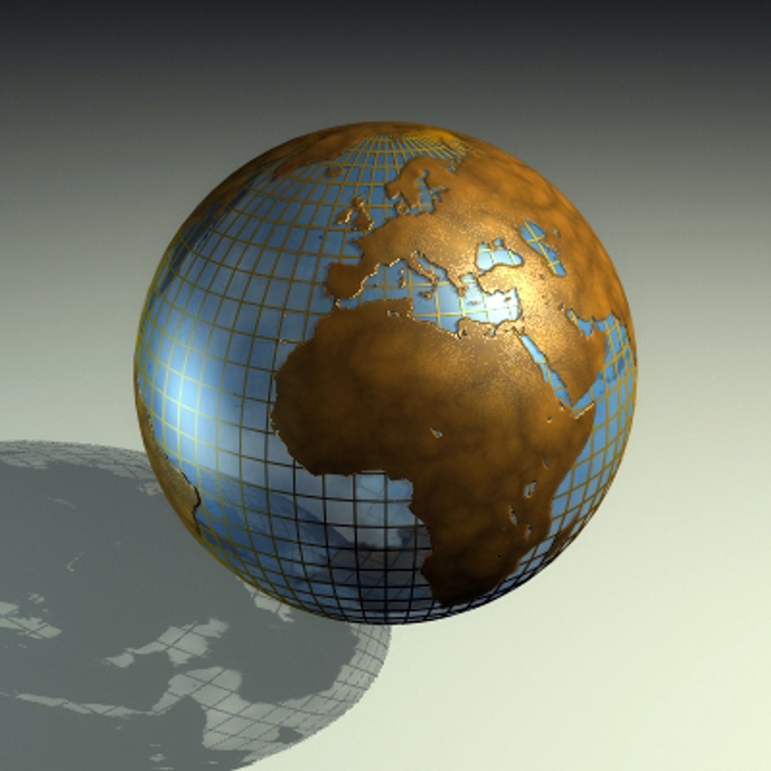 3d Globes Earth Model