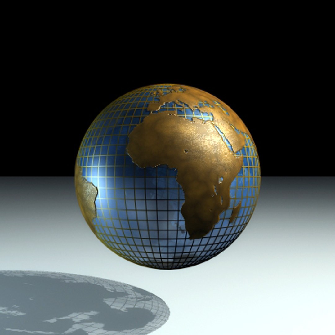 3d Globes Earth Model