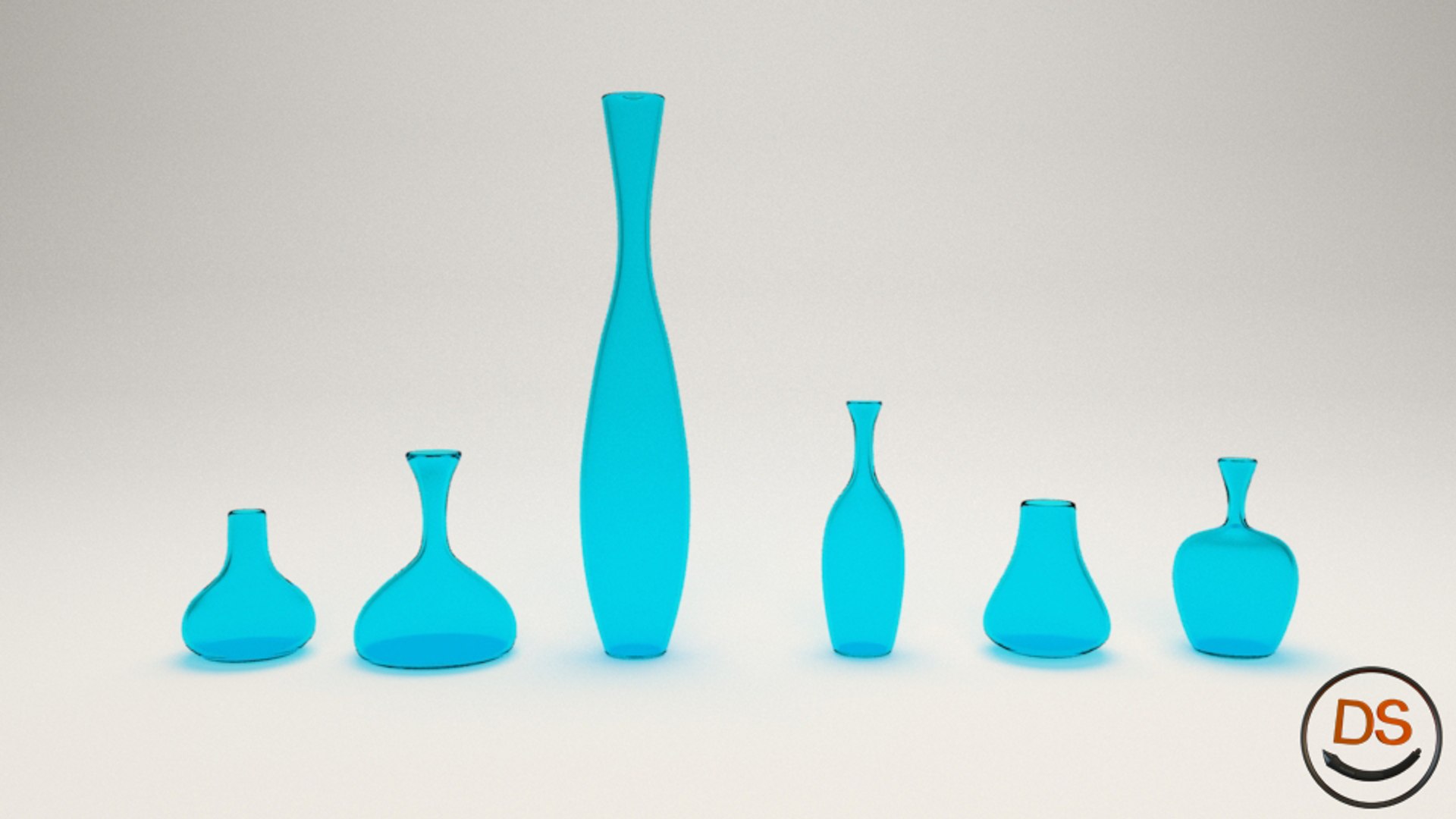 Free Glass Vase 3d Model