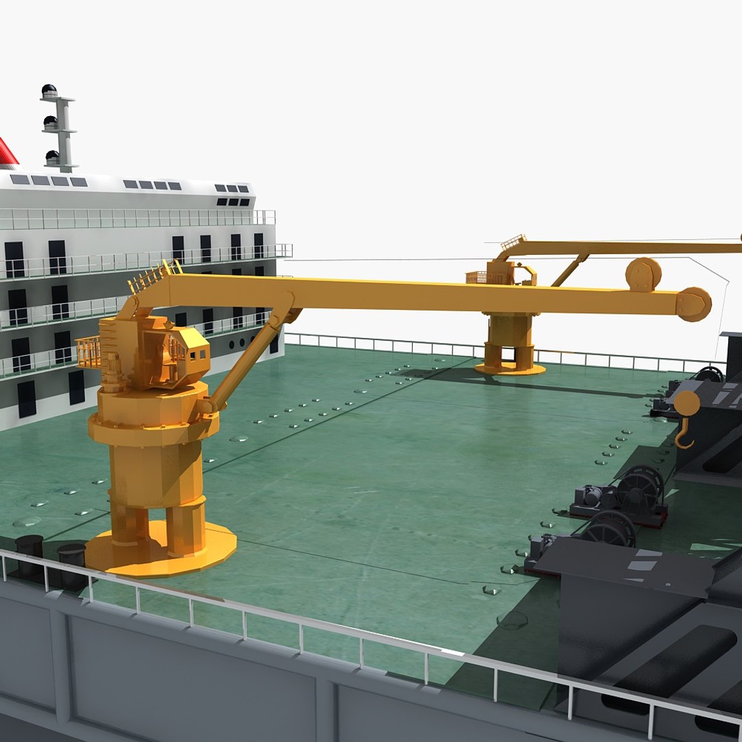 Floating Crane 1 3D Model - TurboSquid 1390572