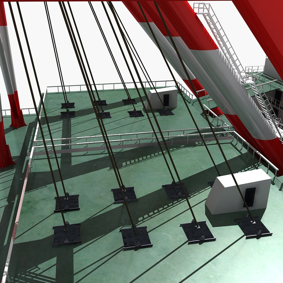 Floating Crane 1 3D Model - TurboSquid 1390572