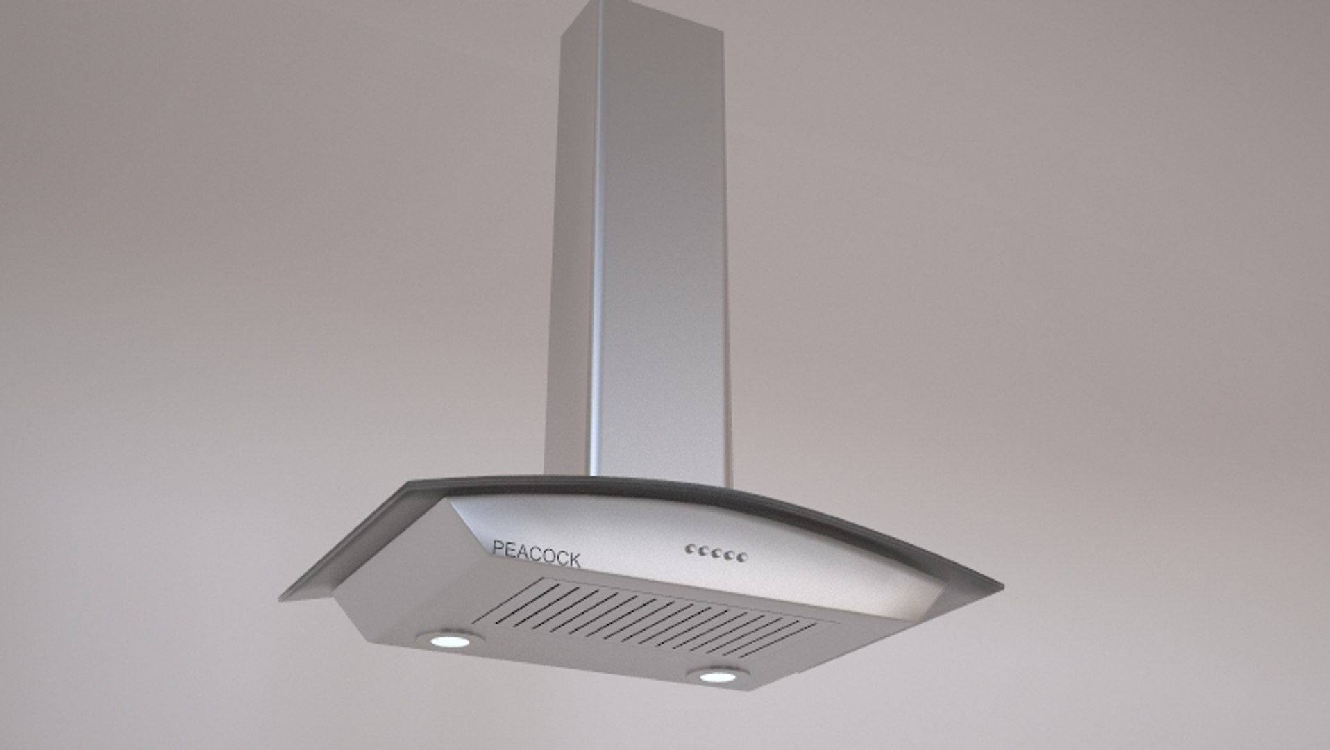 3d Model Chimney Kitchen