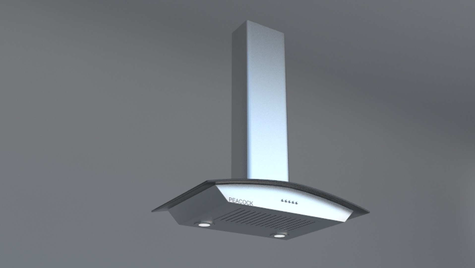 3d Model Chimney Kitchen