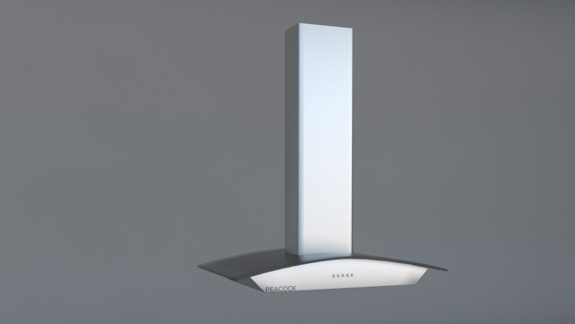 3d Model Chimney Kitchen