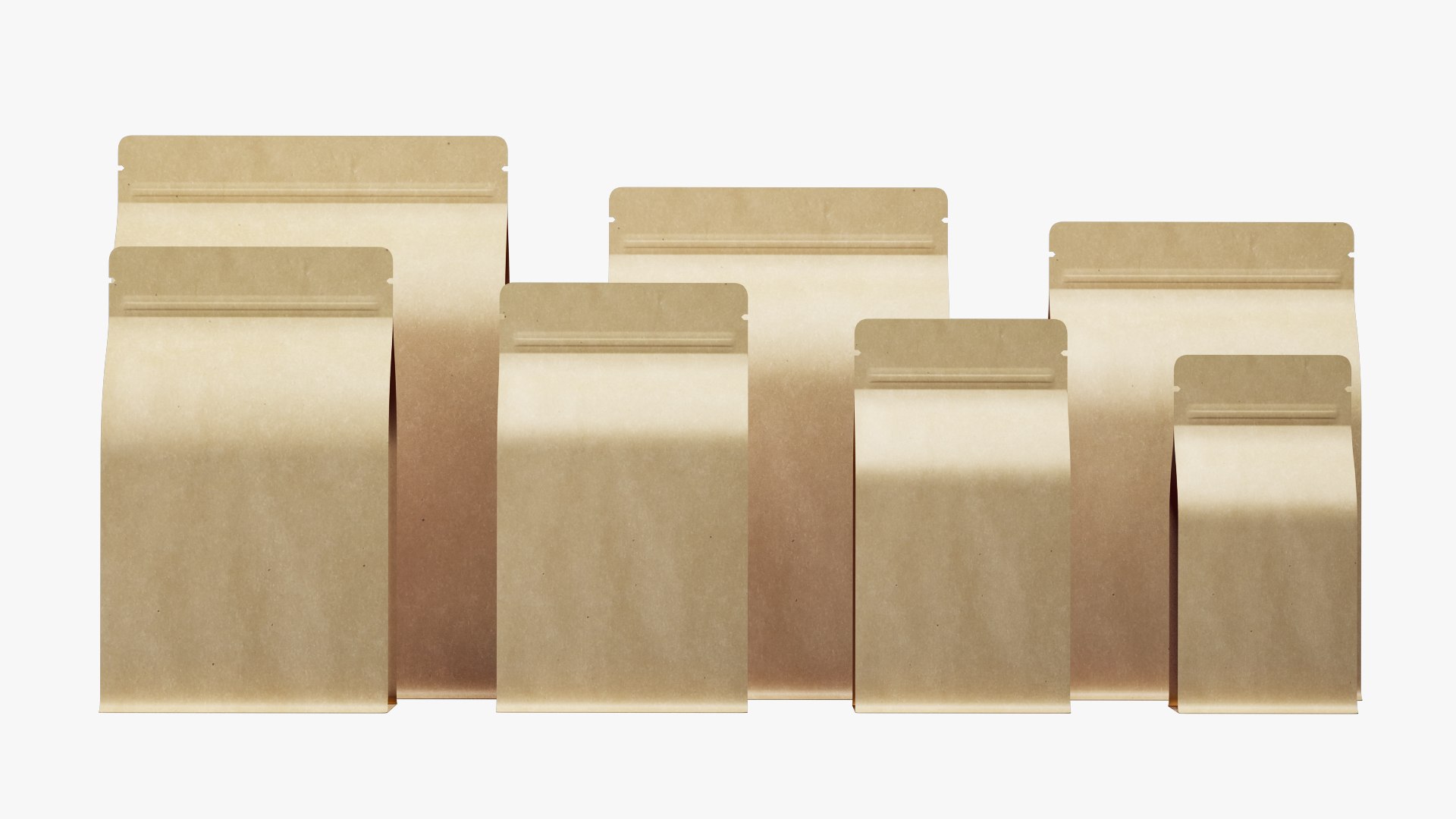 Paper Packaging Set 05 model - TurboSquid 1857031